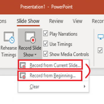 Record Your Presentation Using PowerPoint (WINDOWS) – Creating and ...