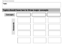 Topic Research Worksheet – PSU Extension Research Resources Handbook